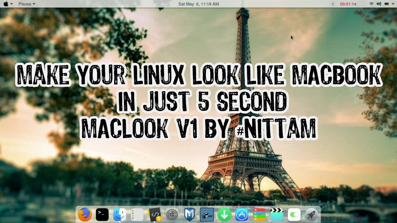 Make Your Linux Look Like MACbook in 5 Seconds