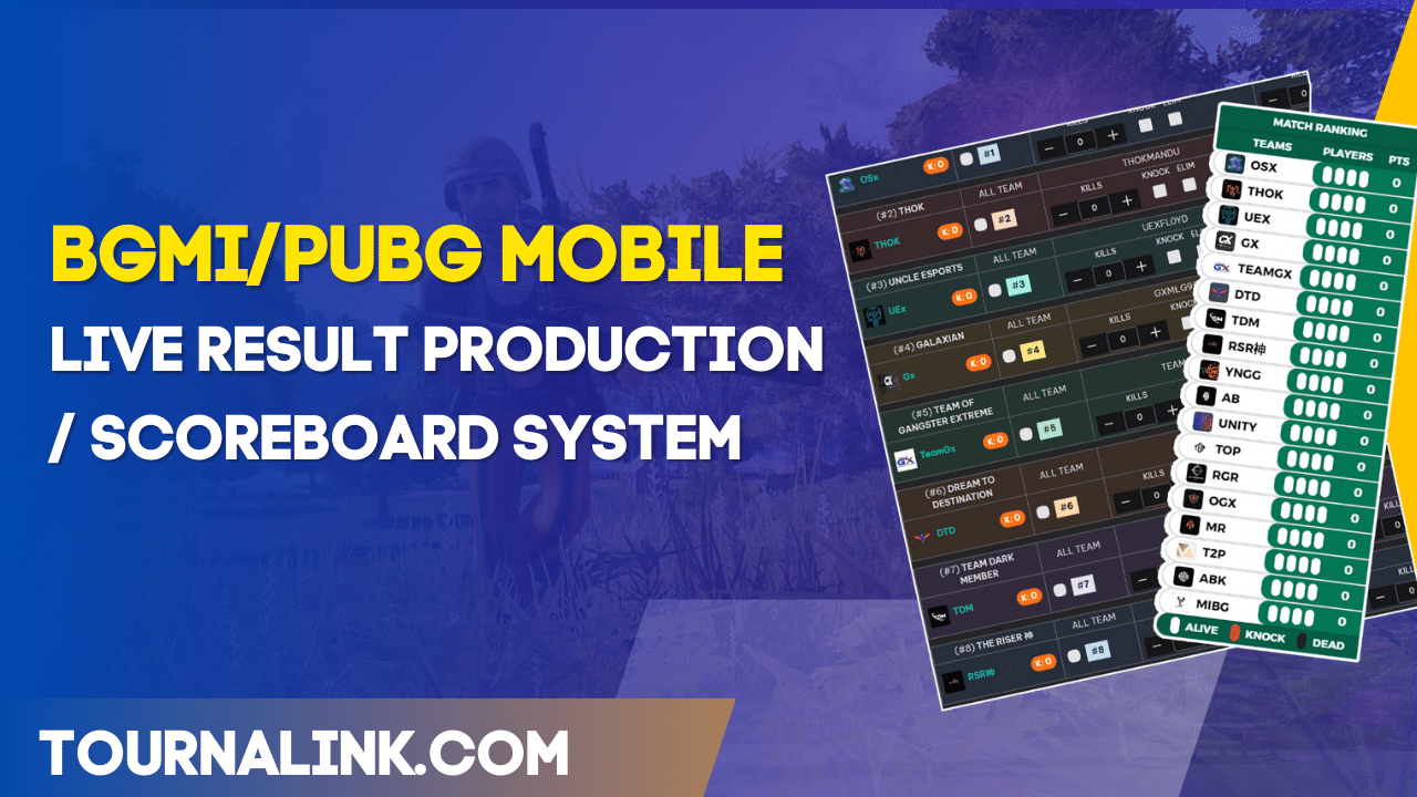 BGMI Result Maker : Works with PUBG Mobile and FreeFire
